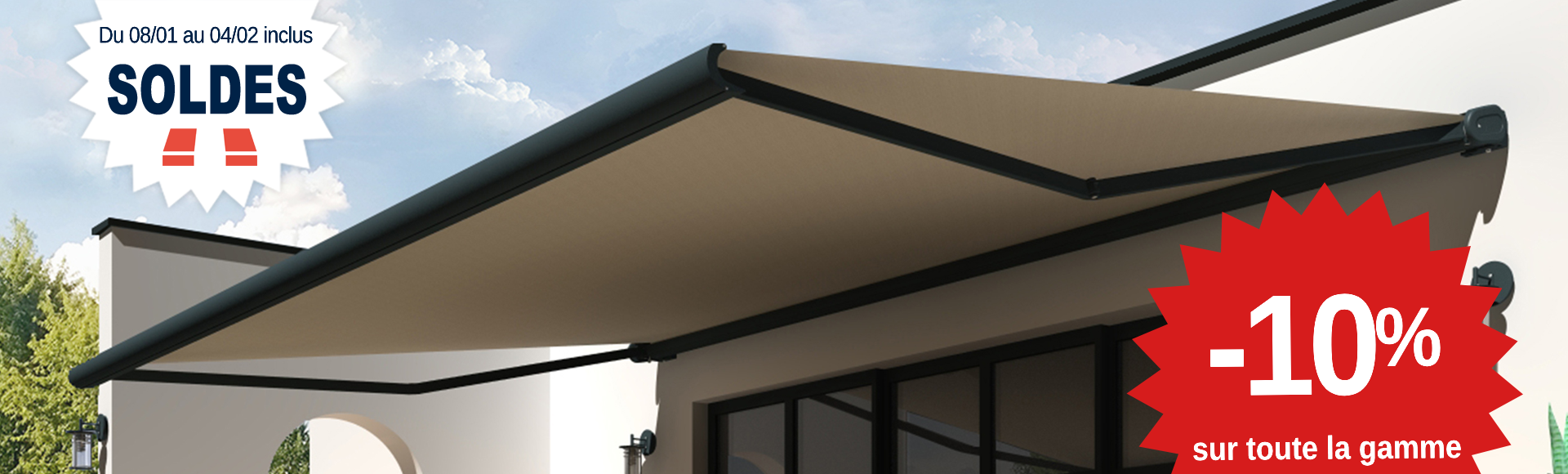 Choisissez votre Store Banne direct usine à prix discount - Store-en-Stock